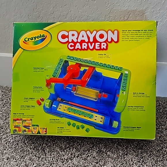 Crayola | Toys | Nib Motorized Crayon Carver | Poshmark